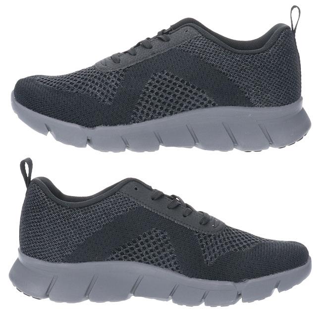 RIZAP ライザップ スニーカー ラクウォーク メンズ 黒 幅広 4E ウォーキングシューズ 靴 アシックス 商事 RM-9201 : はきもの広場 - 通販 - Yahoo!ショッピング