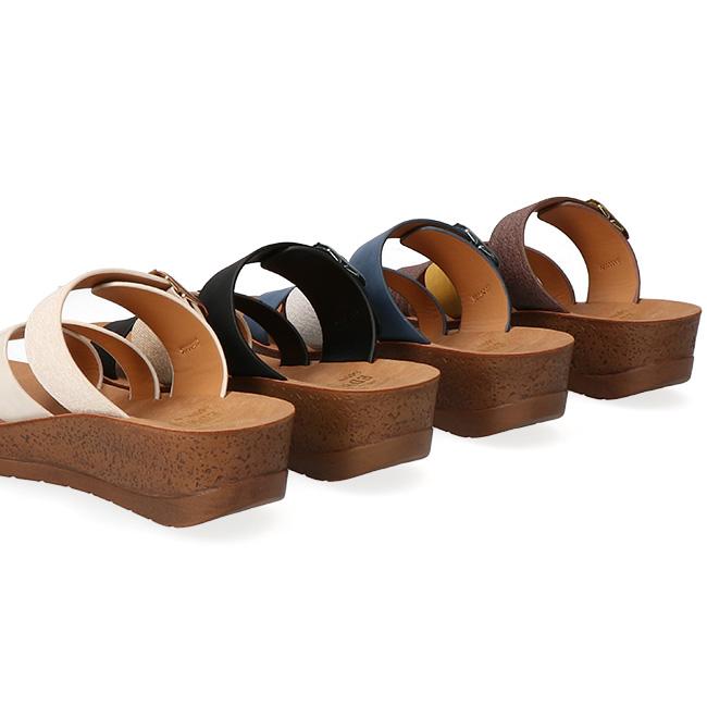 EDWIN エドウィン サンダル レディース 厚底 疲れない 痛くない やわらかい 5センチヒール ウェッジソール 軽量 かかとなしEW9502 トングサンダル シューズ 夏 靴 : はきもの ...