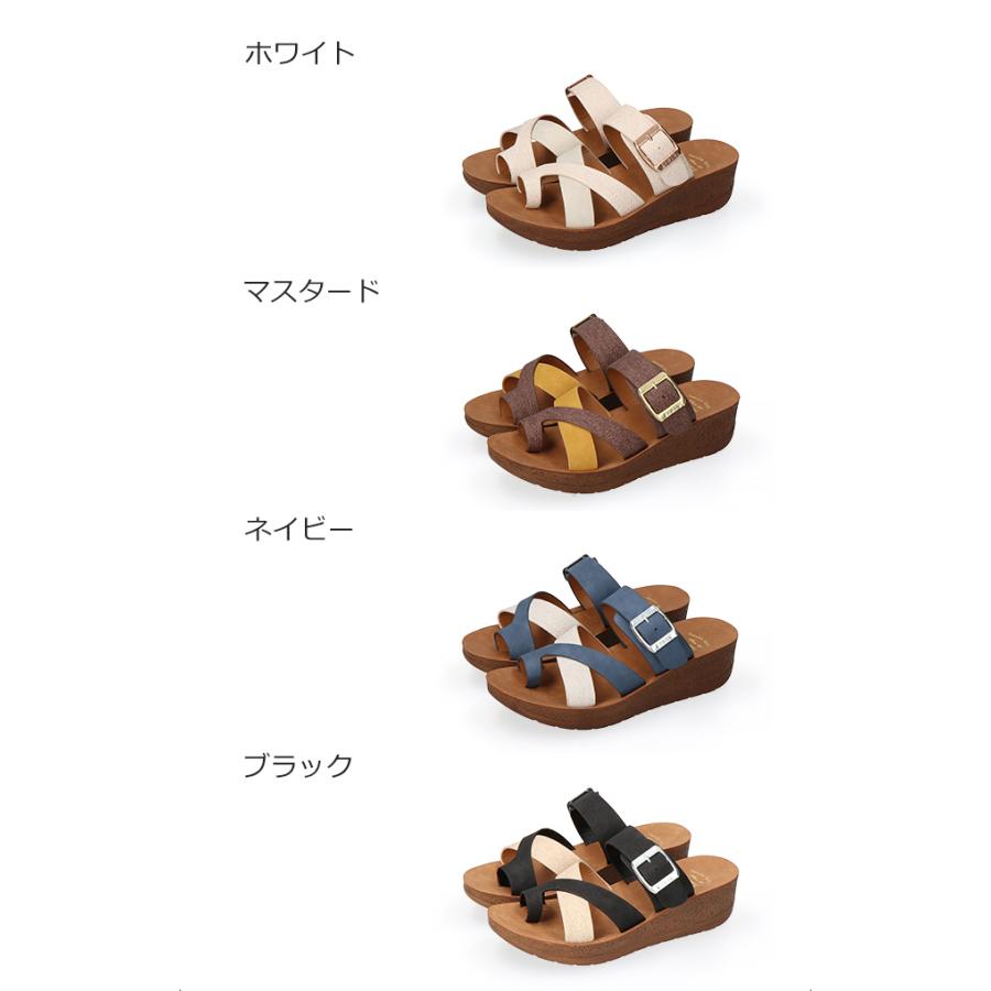 EDWIN エドウィン サンダル レディース 厚底 疲れない 痛くない やわらかい 5センチヒール ウェッジソール 軽量 かかとなしEW9502 トングサンダル シューズ 夏 靴 : はきもの ...