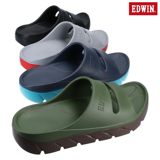 EDWIN エドウィン シャワーサンダル リカバリーサンダル スライドサンダル シャワサン 疲れない おしゃれ 靴 ベランダ サンダル EW5200 : はきもの広場 - 通販 - Yahoo ...