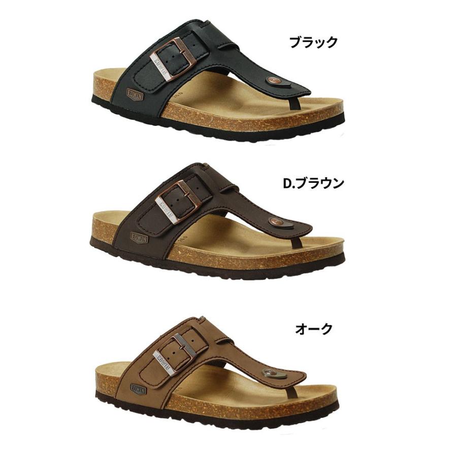 EDWIN エドウィン サンダル メンズ 歩きやすい 疲れない 履きやすい トングサンダル 鼻緒 EW9123 靴 : はきもの広場 - 通販 - Yahoo!ショッピング