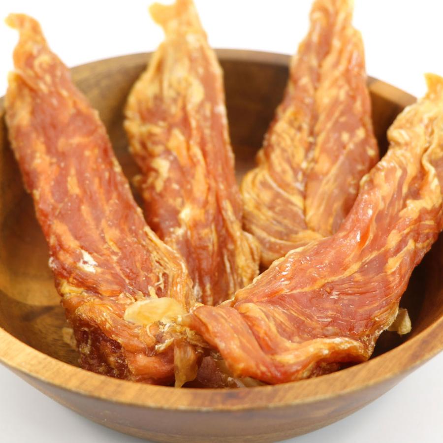 函館えさん昆布の会 わんこシェフ いぬのおやつ 国産鶏 まるごと ささみ (BIG) ハード 210g(70g×3) 無添加 ササミ (大きめ) 犬 チャック袋入 おやつ メール便 送料無料 ...