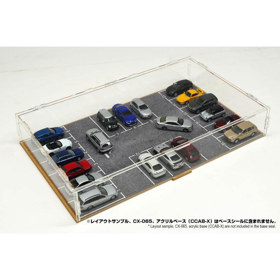 1/64 CXBS-C064-005a 421x251mm 駐車場 [箱庭技研]コレクションケースX用ベースシール : 箱庭技研 - 通販 - Yahoo!ショッピング