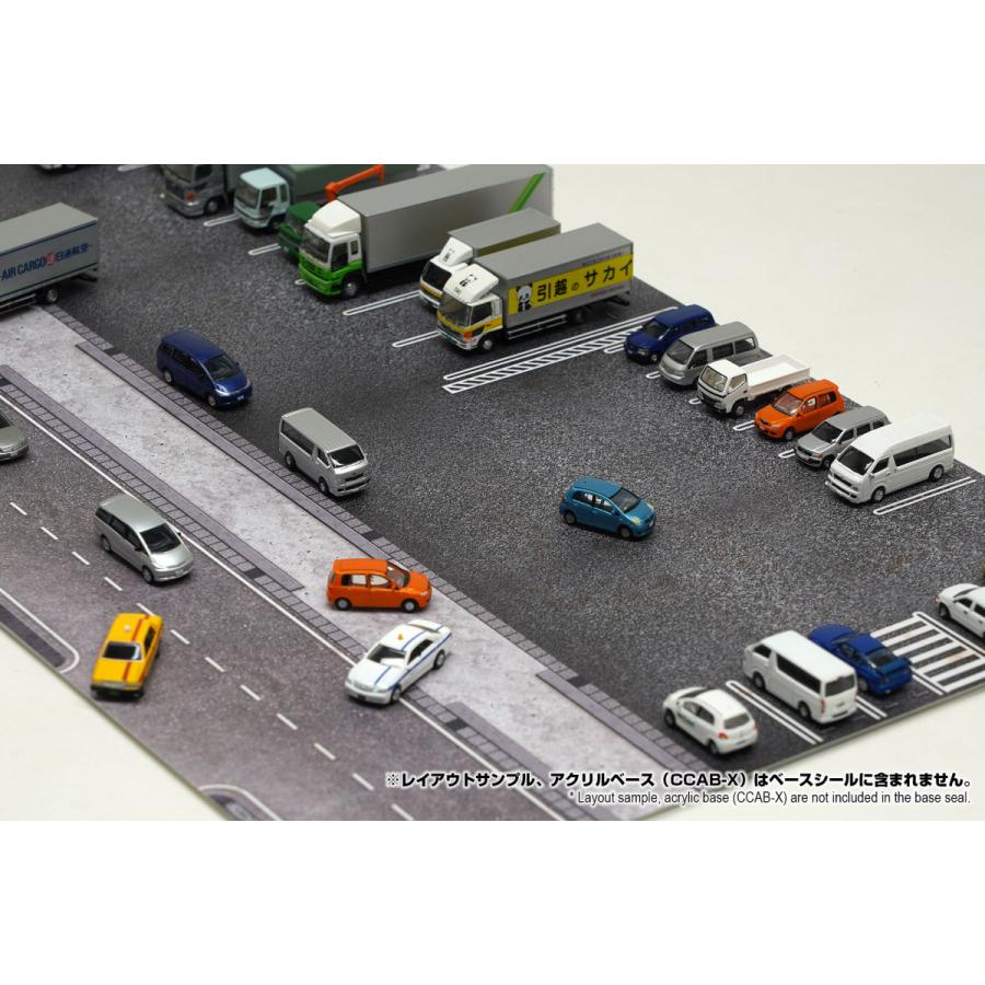 1/150 CXBS-C150-006a 421x251mm 駐車場 [箱庭技研]コレクションケースX用ベースシール : 箱庭技研 - 通販 - Yahoo!ショッピング