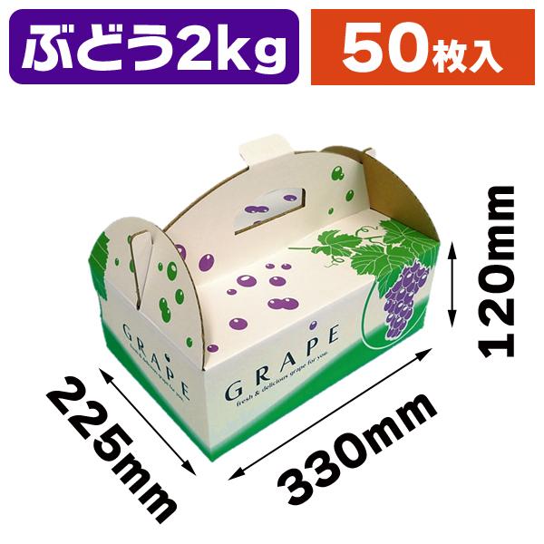 （ぶどうの箱）ぶどう手提げ 2K OT-2/50枚入（K07-TSG-302） : k07-tsg-302 : 箱の店 - 通販 - Yahoo!ショッピング