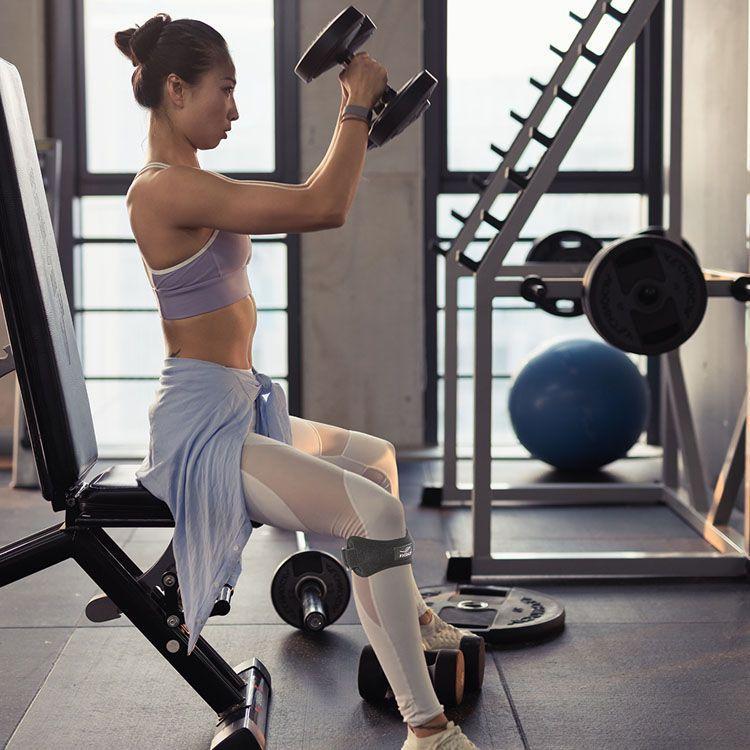 膝サポーター 膝用サポーター ひざ シリコン パッド コットン 固定 女性 男性 左右兼用 バンド クッション 筋トレ スポーツ 【2個セット】FiCOLY FK-3 : FiCOLY(フィ ...