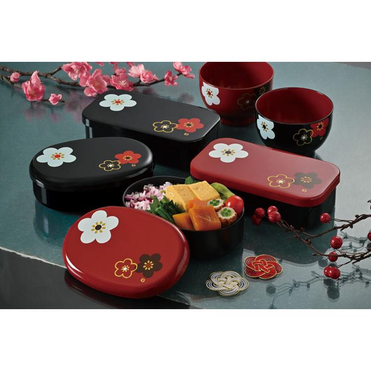 HAKOYA 弁当箱 1段 おしゃれ 小判一段弁当 480ml 華文様梅 日本製 : ハコヤショップ ヤフー店 - 通販 - Yahoo!ショッピング
