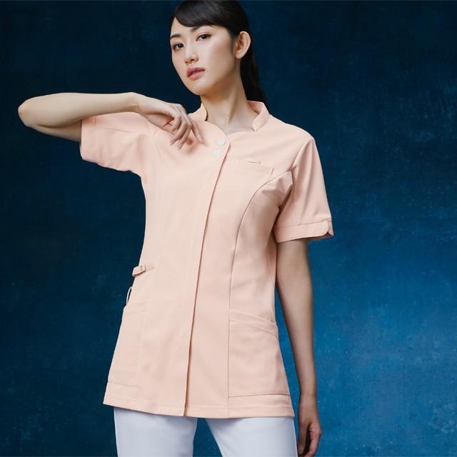KAZEN 993 カゼン 白衣 ナースウェア ジャケット 女性用 半袖 スマホ用ポケット ループ付き 工業洗濯可 制菌加工 透け防止 吸汗 : 白衣ネット ヤフー店 - 通販 - Yahoo ...
