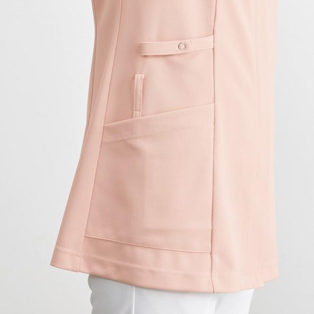 KAZEN 993 カゼン 白衣 ナースウェア ジャケット 女性用 半袖 スマホ用ポケット ループ付き 工業洗濯可 制菌加工 透け防止 吸汗 : 白衣ネット ヤフー店 - 通販 - Yahoo ...