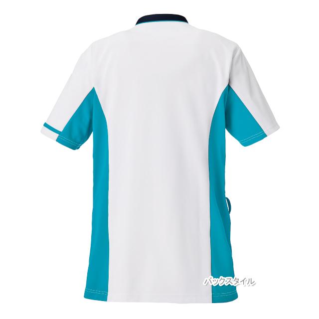 KAZEN 998 カゼン スクラブ 白衣 ナースウェア 男女兼用 半袖 工業洗濯可 制菌加工 透け防止 吸汗 制電 ストレッチ Vネック ループ付き スマホ用ポケット : 白衣ネット ヤフー ...