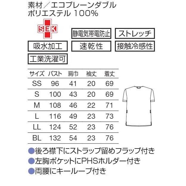 HS8121 Champion チャンピオン スクラブ メディカルウェア 男女兼用 プルオーバー 制菌加工 静電気帯電防止 ストレッチ 吸水 ...