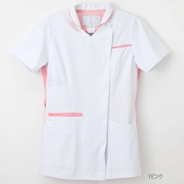 ナガイレーベン（NAGAILEBEN） LX4072 女子 上衣 半袖 白衣 医療用