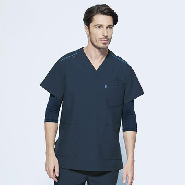 MIZUNO MZ-0230 チトセ ミズノ ドクターウェア スクラブ 男女兼用 半袖 制菌 工業洗濯 制電 透け防止 動きやすい 軽い : 白衣ネット ヤフー店 - 通販 - Yahoo ...