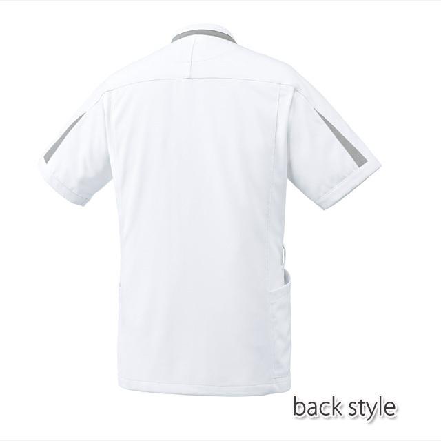 MIZUNO MZ-0234 チトセ ミズノ ドクターウェア ケーシージャケット 男性用 半袖 制菌 制電 透け防止 ストレッチ イージーケア 工業洗濯 : 白衣ネット ヤフー店 - 通販 ...