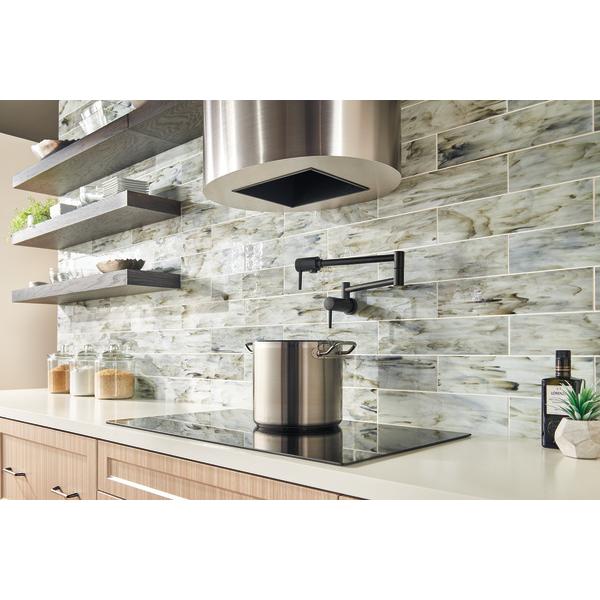 デルタ キッチン 壁出し ポットフィラー 水栓 蛇口 交換 リフォーム 輸入水栓 混合水栓 節水 おしゃれ マットブラック コンテンポラリー ...