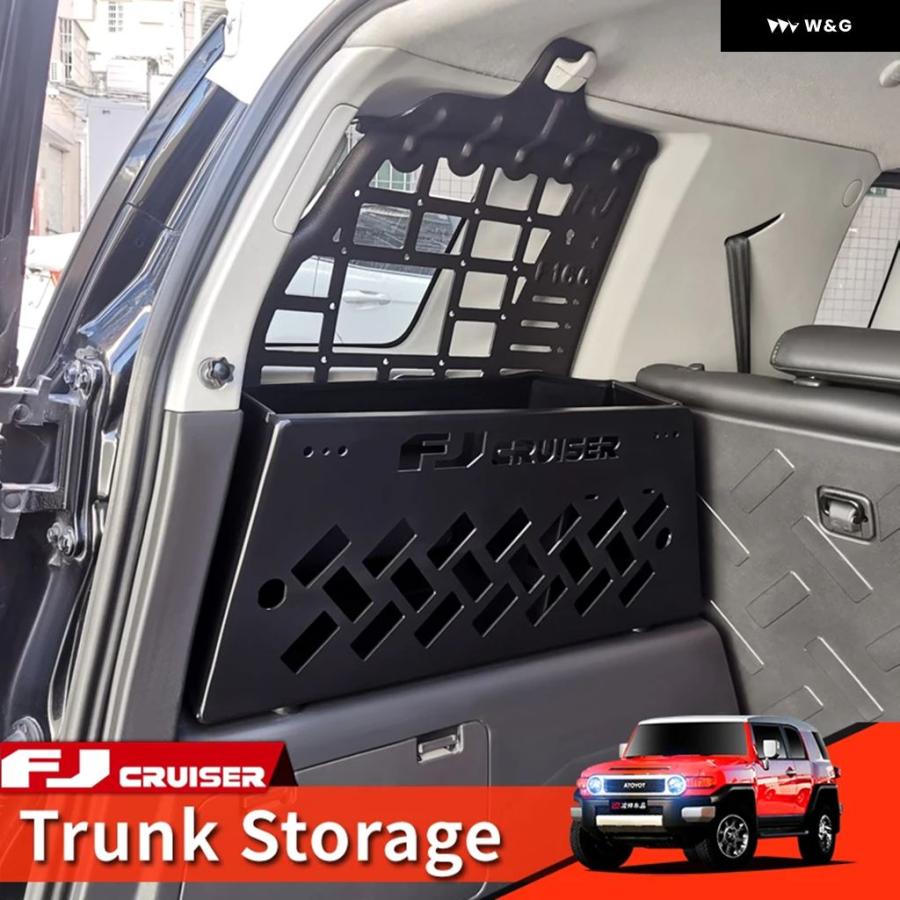 06-21年式 トヨタ FJクルーザー アクセサリー内装 カスタム トランク 合金 収納 ボックス : HAKURO - 通販 - Yahoo!ショッピング