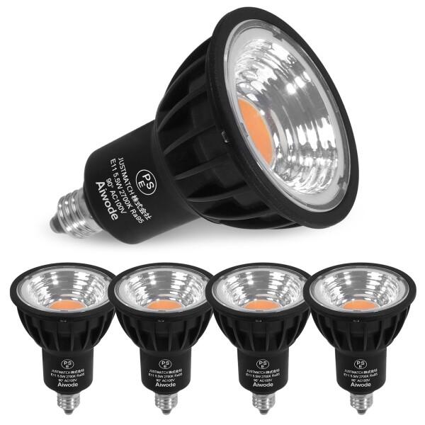 Aiwode E11 LEDスポットライト LED電球 E11口金 5.5W(60W形相当)電球色2700K CRI95 明るさ550lm 調光不 : 白山SHOP - 通販 - Yahoo ...