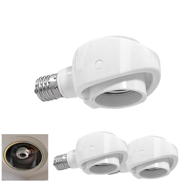 Aiwode，E17→E26変換ソケット 可動，角度の可変式ソケット，E26 LED電球専用，斜め付けダウンライ : 55073585978 : 白山SHOP - 通販 - Yahoo!ショッピング