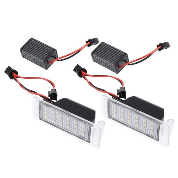 A ABSOPRO 車のLEDナンバープレートライトアセンブリ 6000K ホワイト 20944894 2835sm d ChE vyに対応 ...