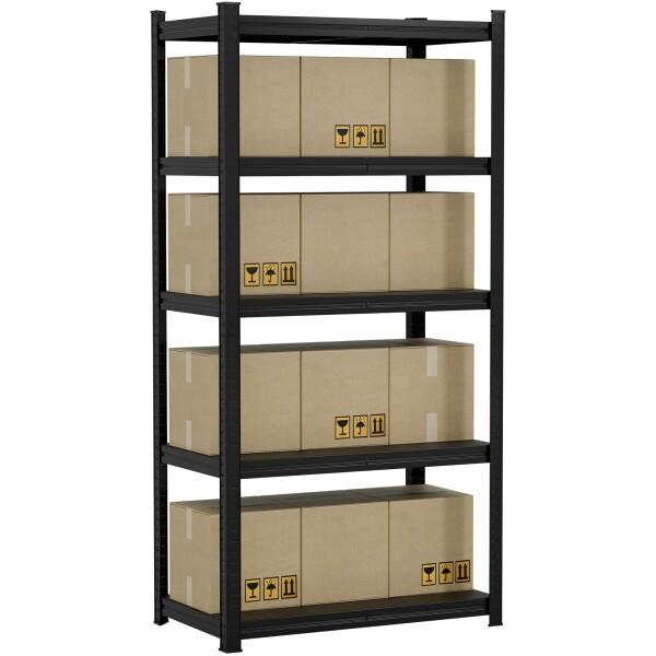 Alebert「アレベルト」 スチールラック 5段 幅90*奥行50*高さ180cm メタルラック 棚 ラック 限 : 白山SHOP - 通販 - Yahoo!ショッピング