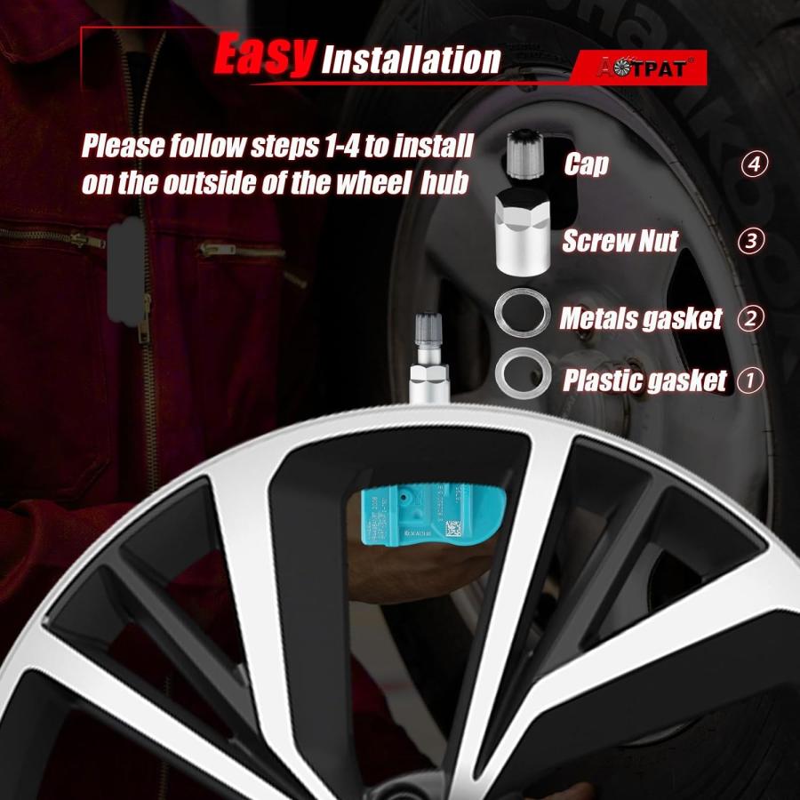 TPMS Sensor Pre-Programmed Fits for:-Ford F150 2007 2008,for:-Mustang 2007- : HALプロショップ2 - 通販 ...