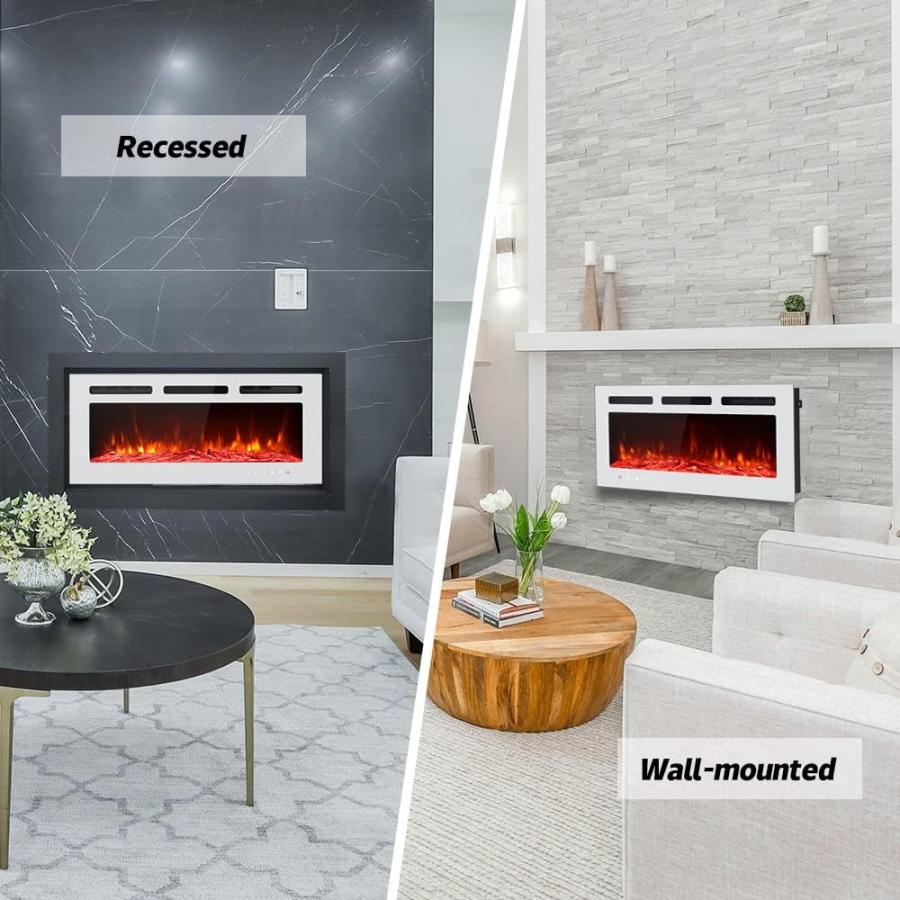 Electric Fireplace Inserts Freestanding Heater for The Living Room ...