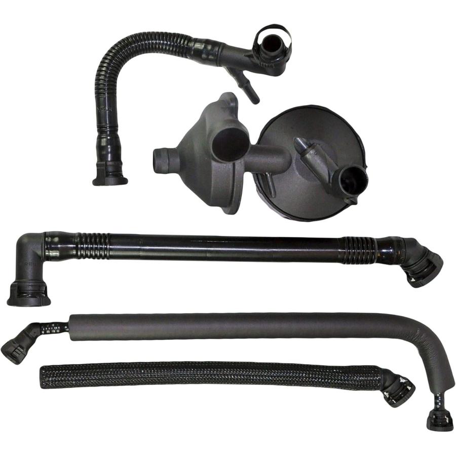 Crank Ccv Case Valve & Breather Hoses Kit Replacement for BMW E46 E39 E60 E61 E83 E36 E85 : HAL ...