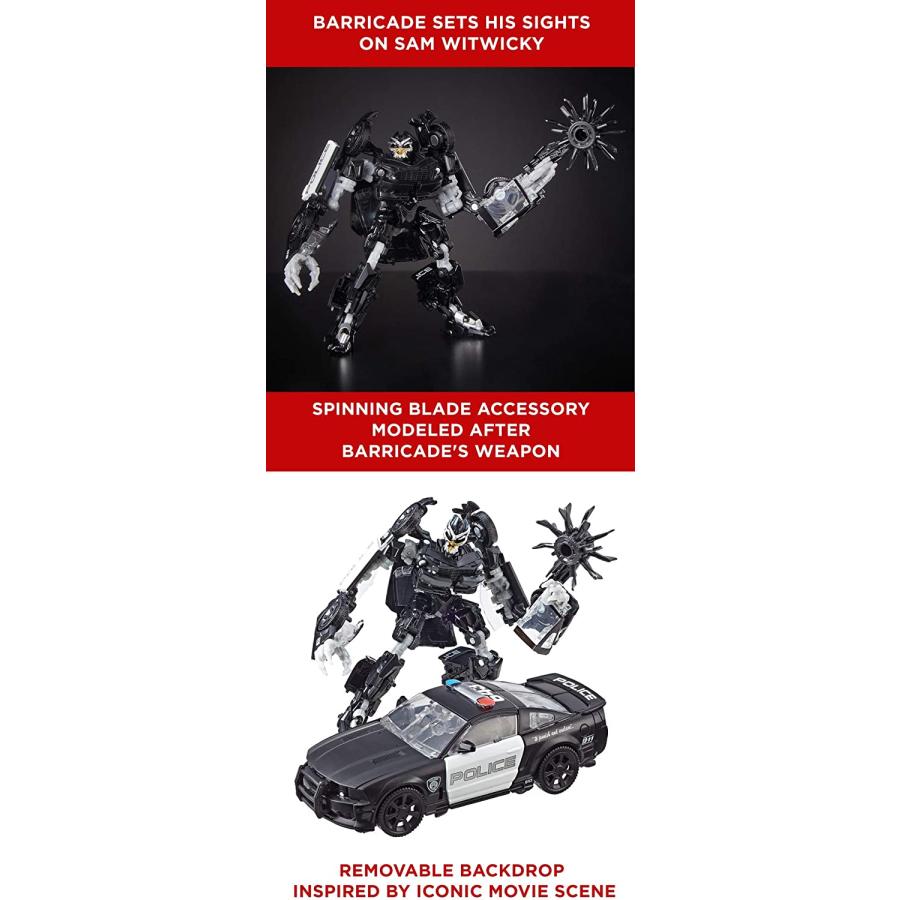 Transformers Studio Series 28 Deluxe Class Movie 1 Barricade Action ...