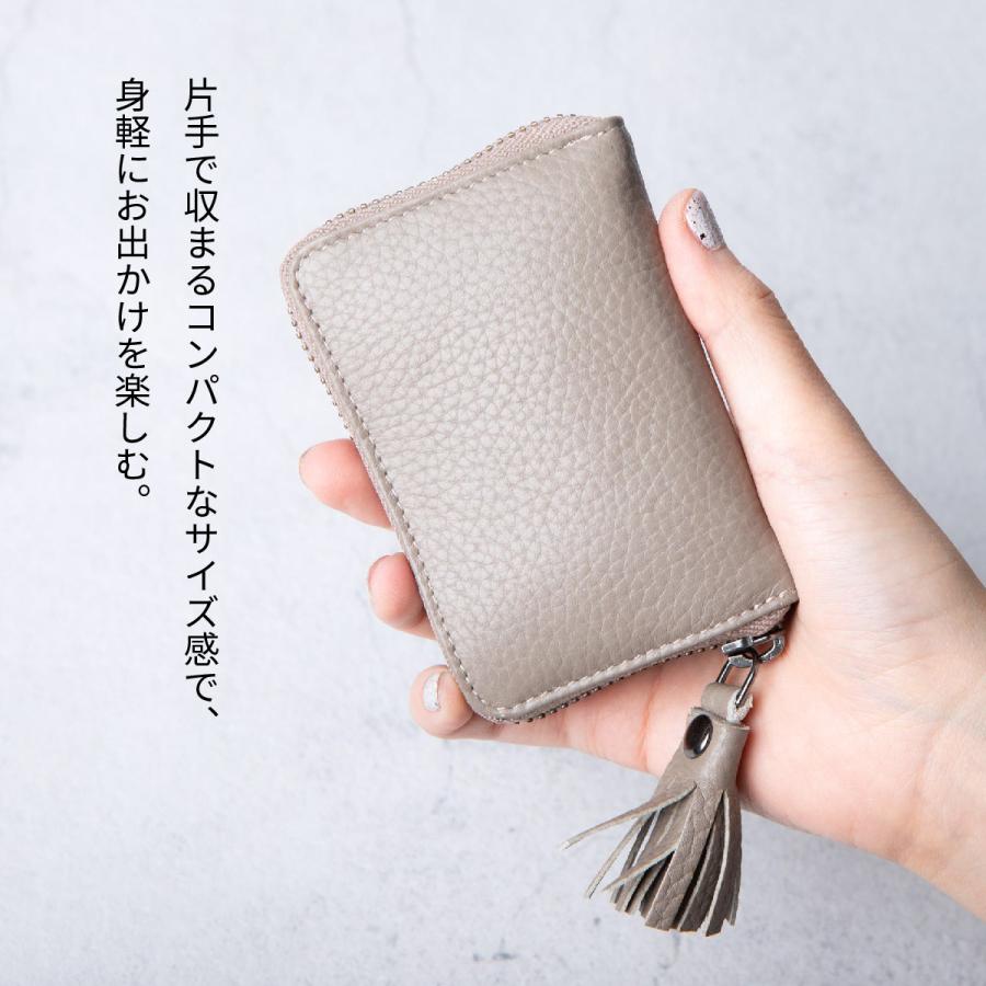 Hallelujah ミニ財布 コインケース 財布 キーケース 小銭入れ レディース 本革 牛革 ラウンドファスナー コンパクト MARLE : 財布 バッグ 本革 Hallelujah ...