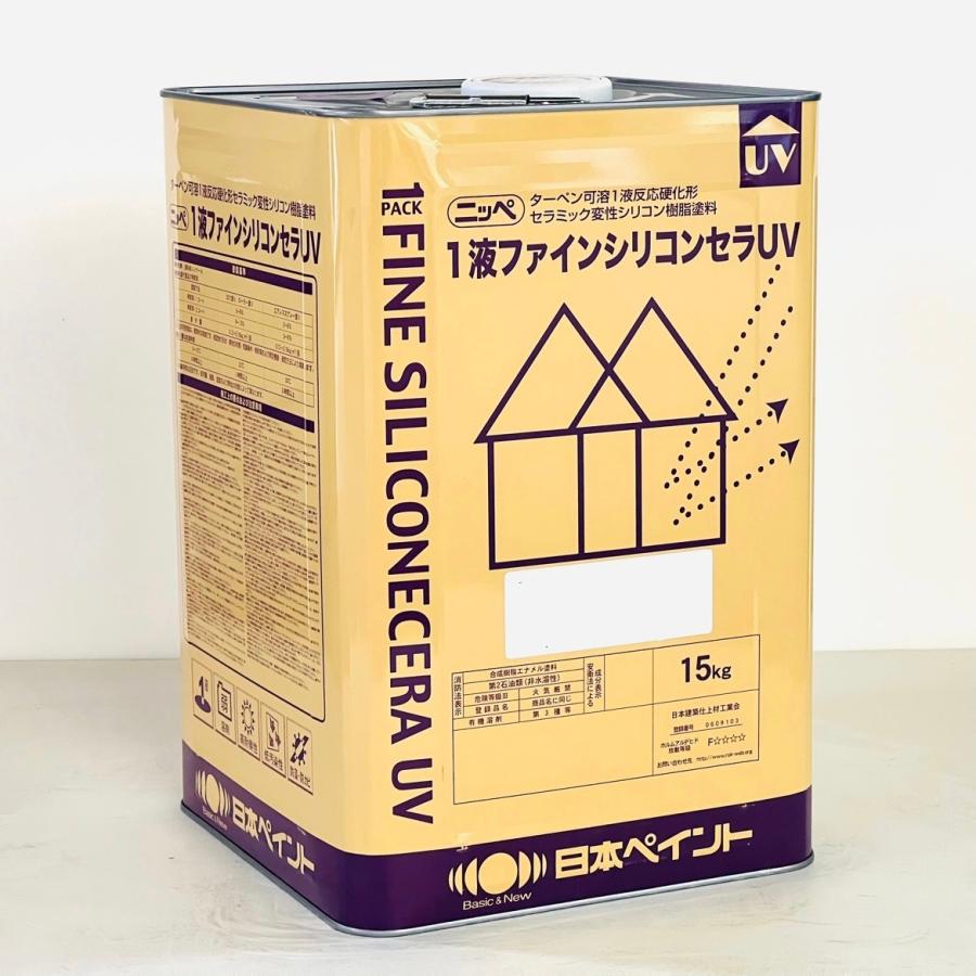 1液ファインシリコンセラUV つや有 淡彩色・ND標準色 15kg 日本ペイント : Halu-Color - 通販 - Yahoo!ショッピング