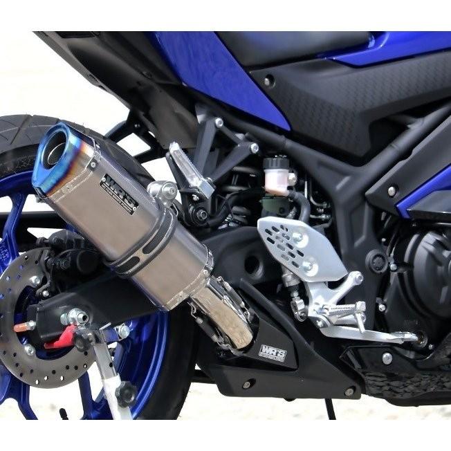 YZF-R25（2BK-RG43J） SS-OVALソリッドタイプ スリップオンマフラー 政府認証 WR'S（ダブルアールズ） : バイク メンテ館2号店 - 通販 - Yahoo!ショッピング