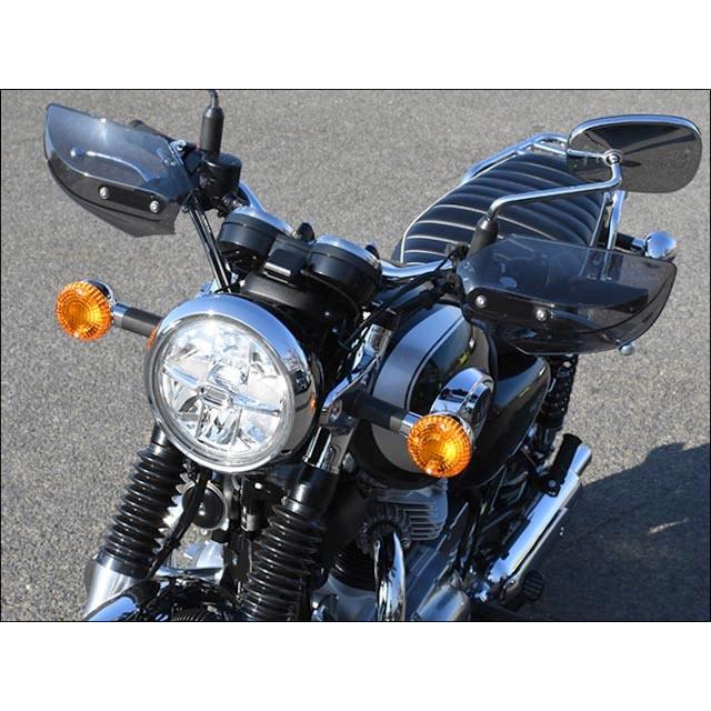 ガイラガントレット スモーク CHIC DESIGN（シックデザイン） W800 STREET（19年） : バイク メンテ館2号店 - 通販 - Yahoo!ショッピング