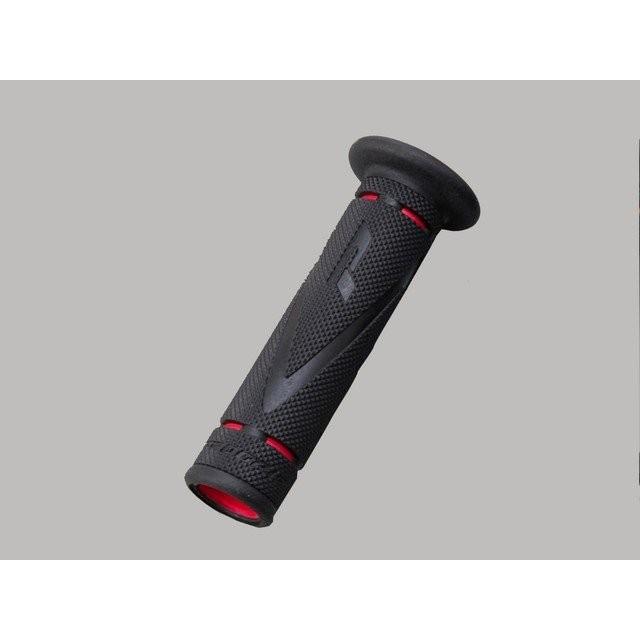 PRO GRIP（プログリップ） #838 X-SLIM ブラック/レッド 貫通タイプ 22.2mmハンドル用 DAYTONA（デイトナ ...