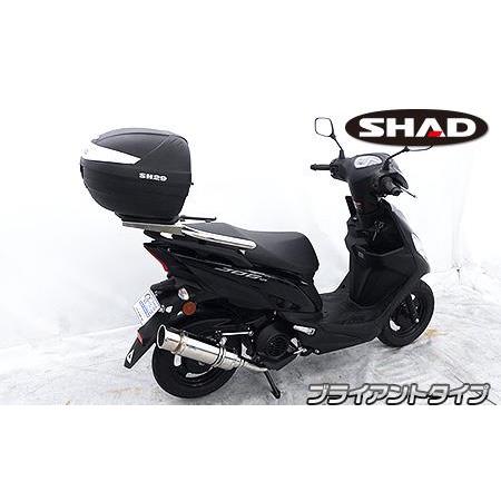 SHAD製リアボックス付きタンデムバー ブライアントタイプ ウイルズウィン（WirusWin） JOG125（ジョグ125）8BJ-SEJ5J : バイク メンテ館2号店 - 通販 ...