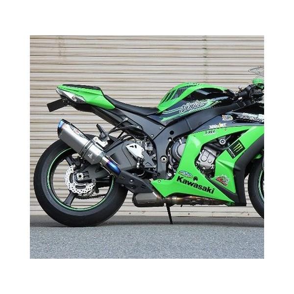 ZX-10R Ninja（11年〜） NASSERT（ナサート）Evolution Type2 スリップオンマフラー クリアチタン BEET（ビート） :000003-B6-0222-KB3 ...