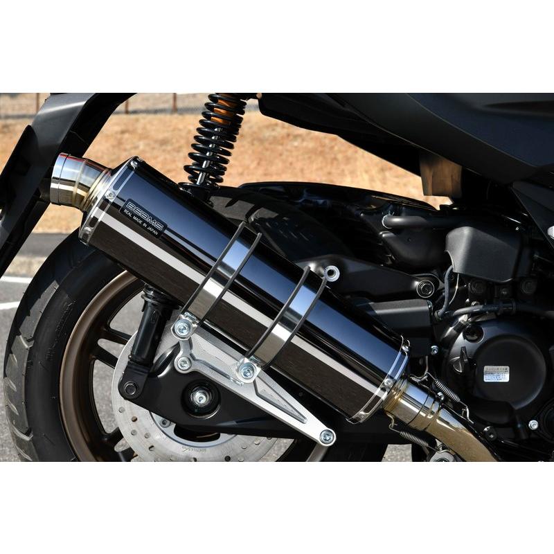 BEAMS R-EVO マフラー SMB（スーパーメタルブラック）サイレンサー 政府認証 BMS-R（ビームス） フォルツァ（FORZA）8BK-MF17 : バイク メンテ館 - 通販 ...