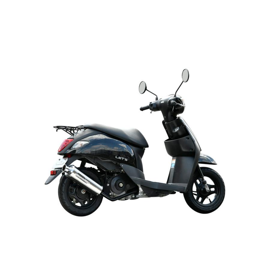 V-SHOCK （ブラック）マフラー 政府認証 NRマジック レッツ（CA4AA） : バイク メンテ館 - 通販 - Yahoo!ショッピング