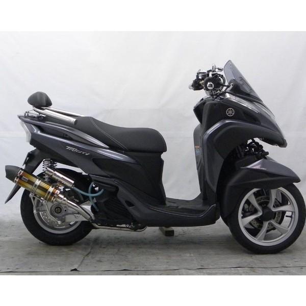 トリシティ125（TRICITY125）SE82J ロイヤルマフラー ユーロタイプ チタン仕様 ウイルズウィン（WirusWin） : バイク メンテ館 - 通販 - Yahoo!ショッピング