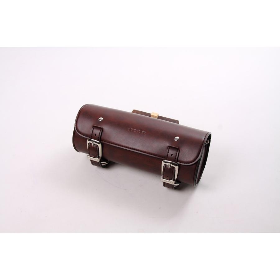 DTB-1 シンセティックレザーツールバッグ（ブラウン）2.5リットル DEGNER（デグナー） : バイク メンテ館 - 通販 - Yahoo!ショッピング