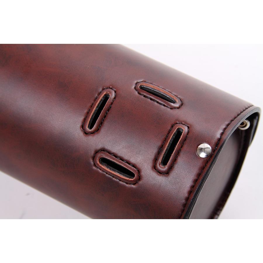 DTB-1 シンセティックレザーツールバッグ（ブラウン）2.5リットル DEGNER（デグナー） : バイク メンテ館 - 通販 - Yahoo!ショッピング