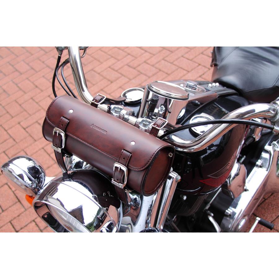 DTB-1 シンセティックレザーツールバッグ（ブラウン）2.5リットル DEGNER（デグナー） : バイク メンテ館 - 通販 - Yahoo!ショッピング