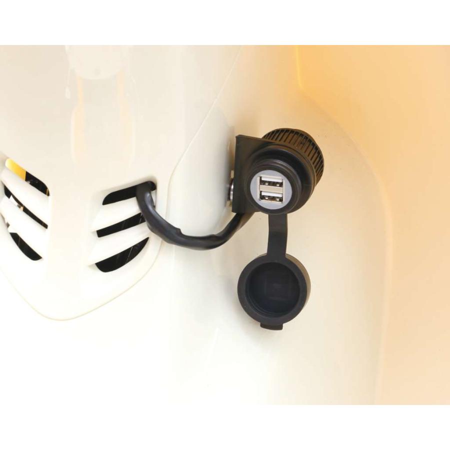 クロスカブ110（JA45/JA60/JA10） USB電源キット 2ポートタイプ KITACO（キタコ） :000120-K13-80-757-11530:バイク メンテ館 - 通販 ...