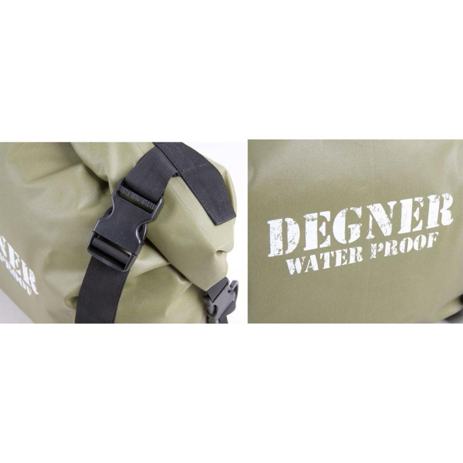 NB-148 防水サイドバッグ（カーキ） DEGNER（デグナー） : バイク メンテ館 - 通販 - Yahoo!ショッピング