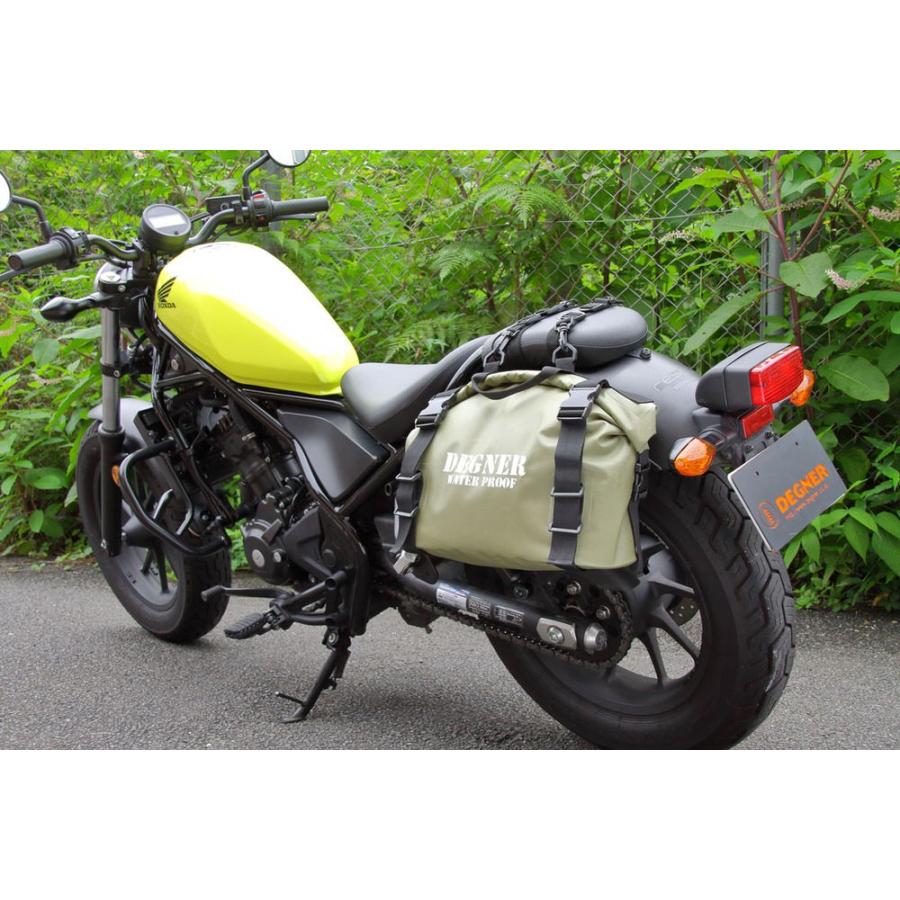 NB-148 防水サイドバッグ（カーキ） DEGNER（デグナー） :000137-D21-NB-148-KK:バイク メンテ館 - 通販 - Yahoo!ショッピング