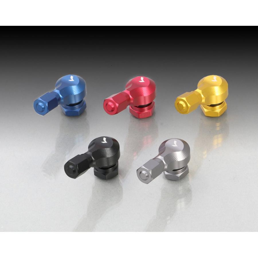 KITACO アルミエアーバルブtype2 チタングレー KITACO（キタコ） : バイク メンテ館 - 通販 - Yahoo!ショッピング