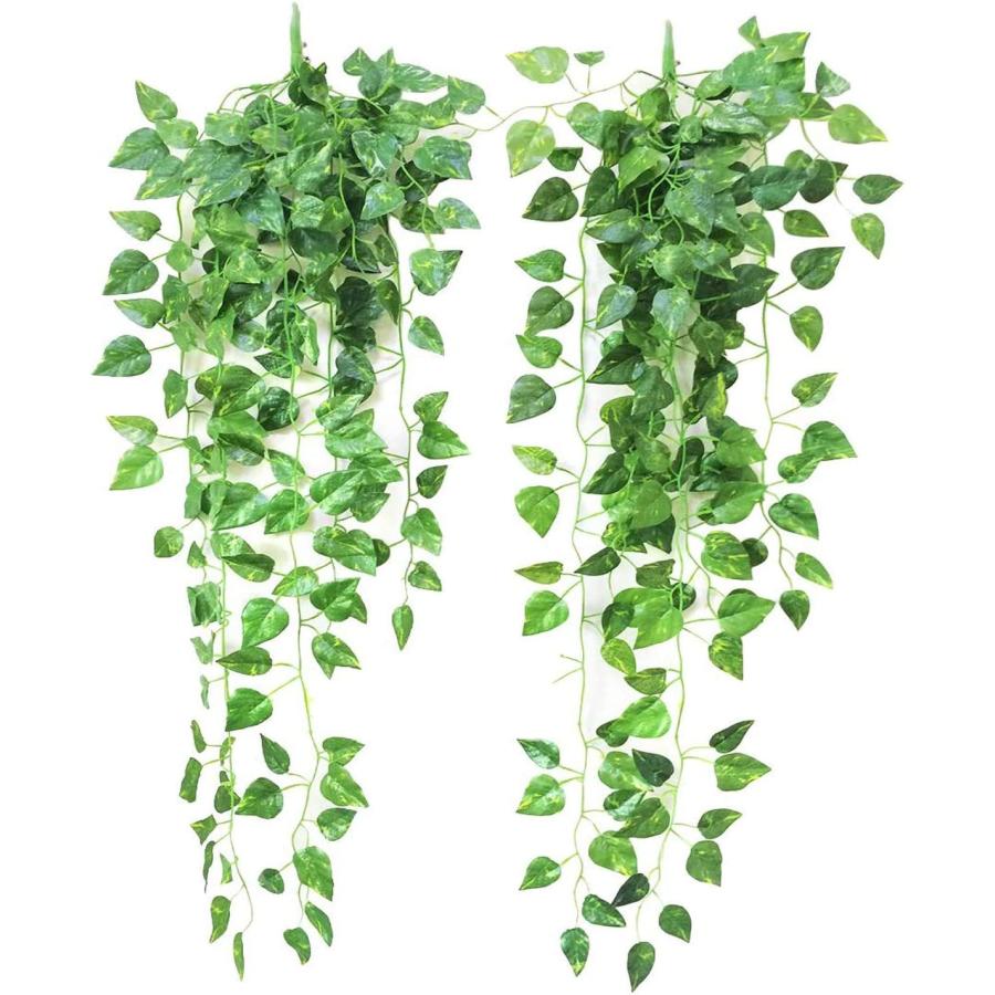 アイビー 造花 2本セット 95cm フェイクグリーン 人工観葉植物 壁掛け : HAMMARS - 通販 - Yahoo!ショッピング