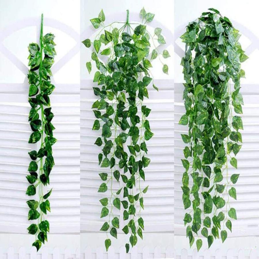 アイビー 造花 2本セット 95cm フェイクグリーン 人工観葉植物 壁掛け : HAMMARS - 通販 - Yahoo!ショッピング