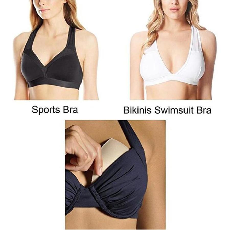 6ペア(12枚) ブラパット スポーツブラまたはビキニトップス 13cm x ベージュ : HAMMARS - 通販 - Yahoo!ショッピング