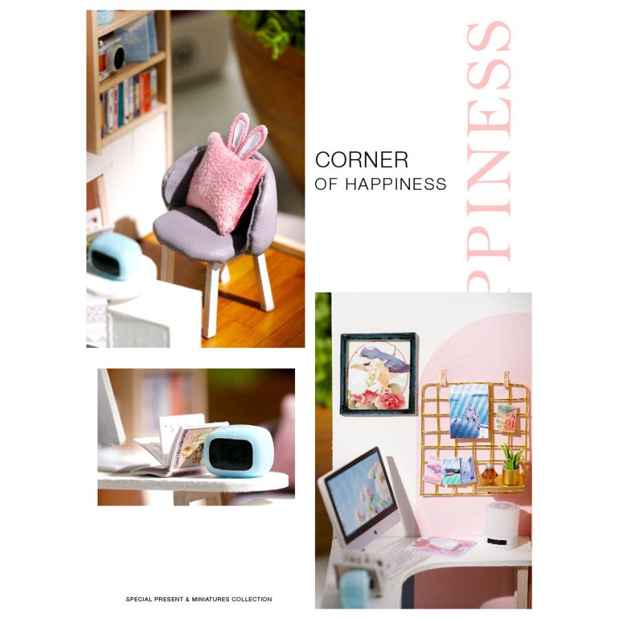 ドールハウス 製作キット 手作りキット クラフトセット ミニチュア 書斎 パソコンデスク 小部屋 かわいい : HAMMARS - 通販 - Yahoo!ショッピング