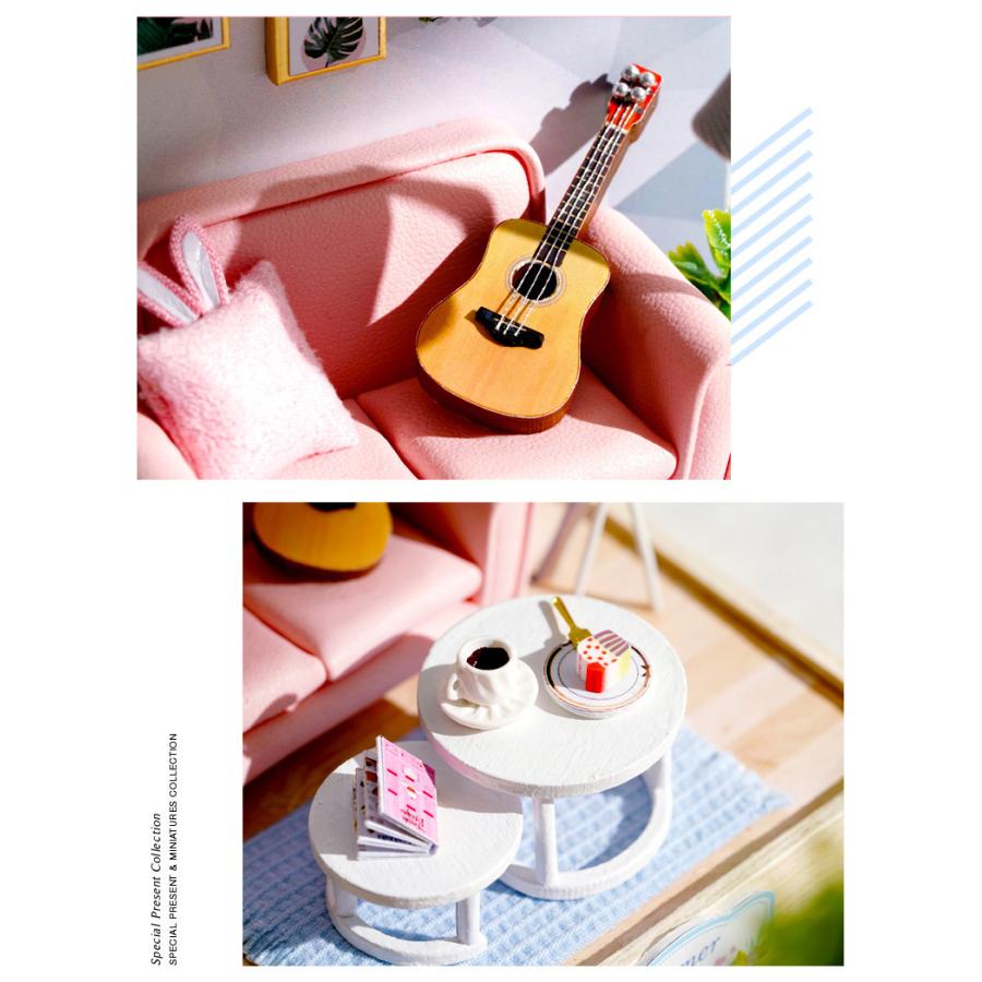 ドールハウス 手作りキット セット ミニチュア リビング ソファ 小部屋 ピンク かわいい : ha048 : HAMMARS - 通販 - Yahoo!ショッピング